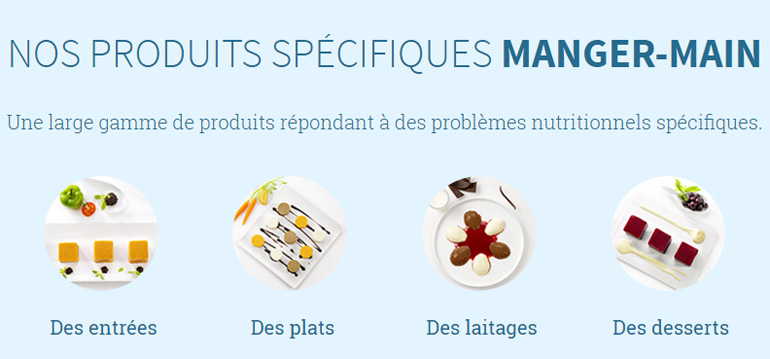 Le manger-main | Nutrisens